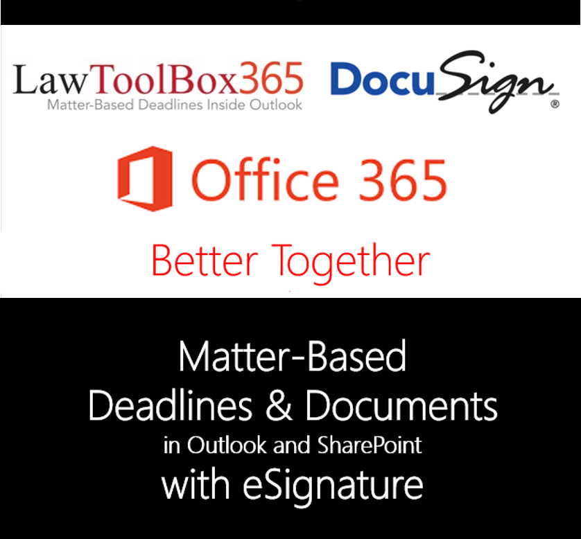 PRESS RELEASE - LawToolBox and DocuSign to Deliver deadlines, documents ...